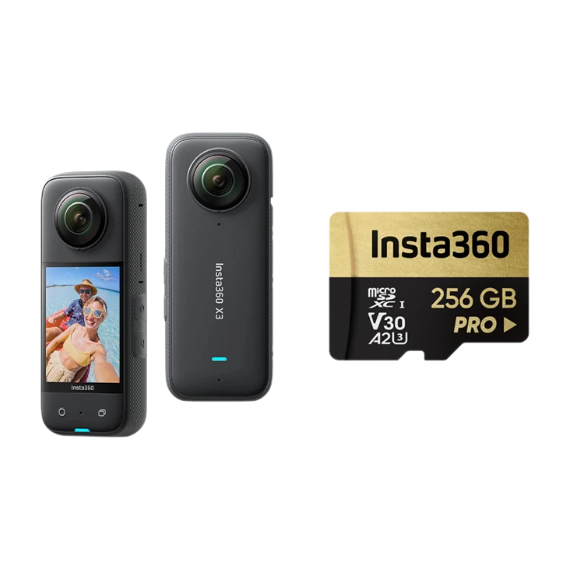 Portable Waterproof 360 Camera for Vlogging and Adventure, 256GB ...