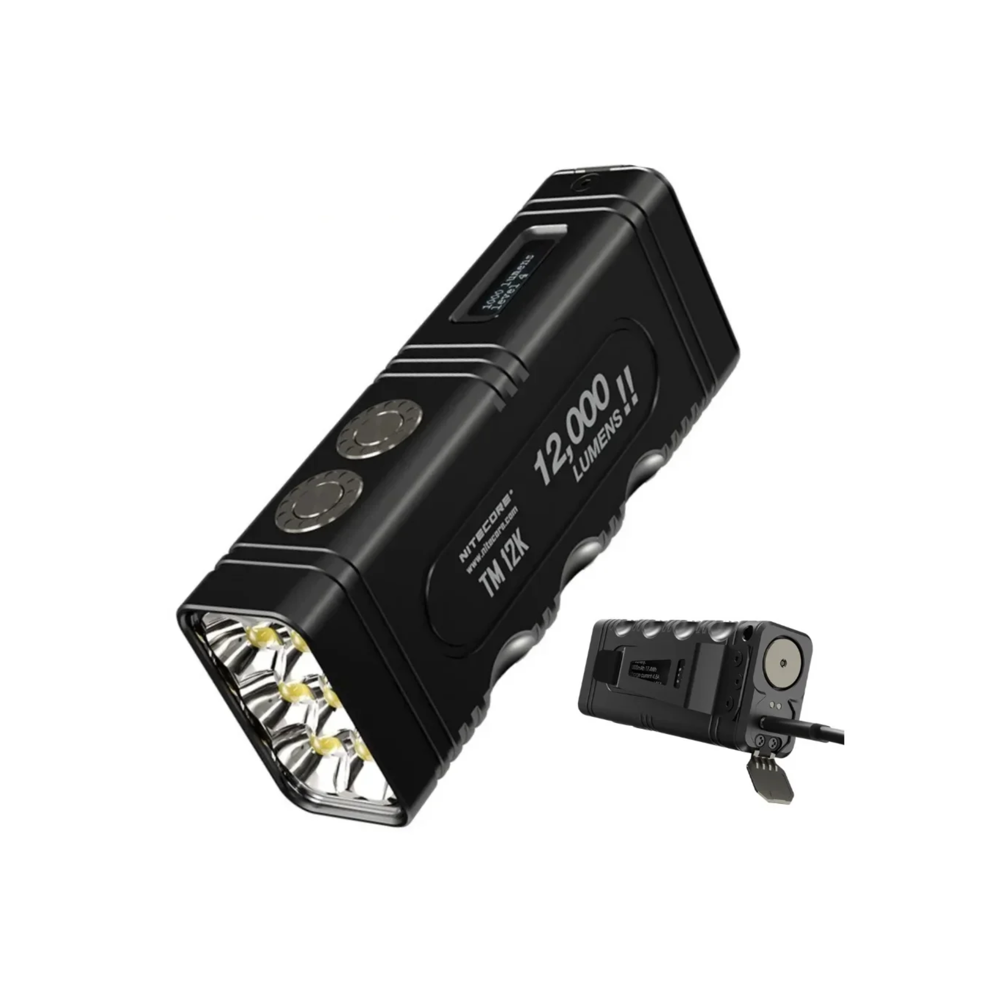 Ultra Bright Rechargeable Tactical Torch With Six LEDs – Stuffology Store