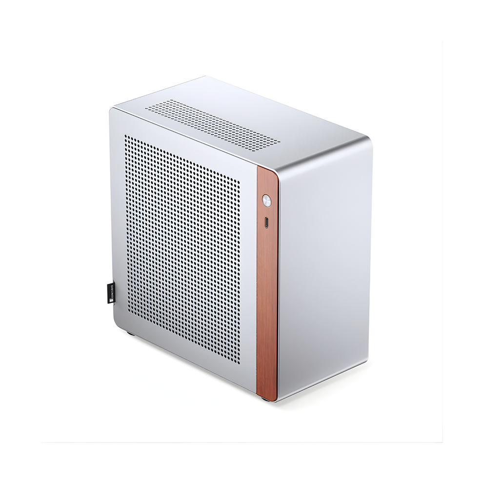 Silver Mini ITX Aluminum PC Case with 4.5L Compact Design – Stuffology ...