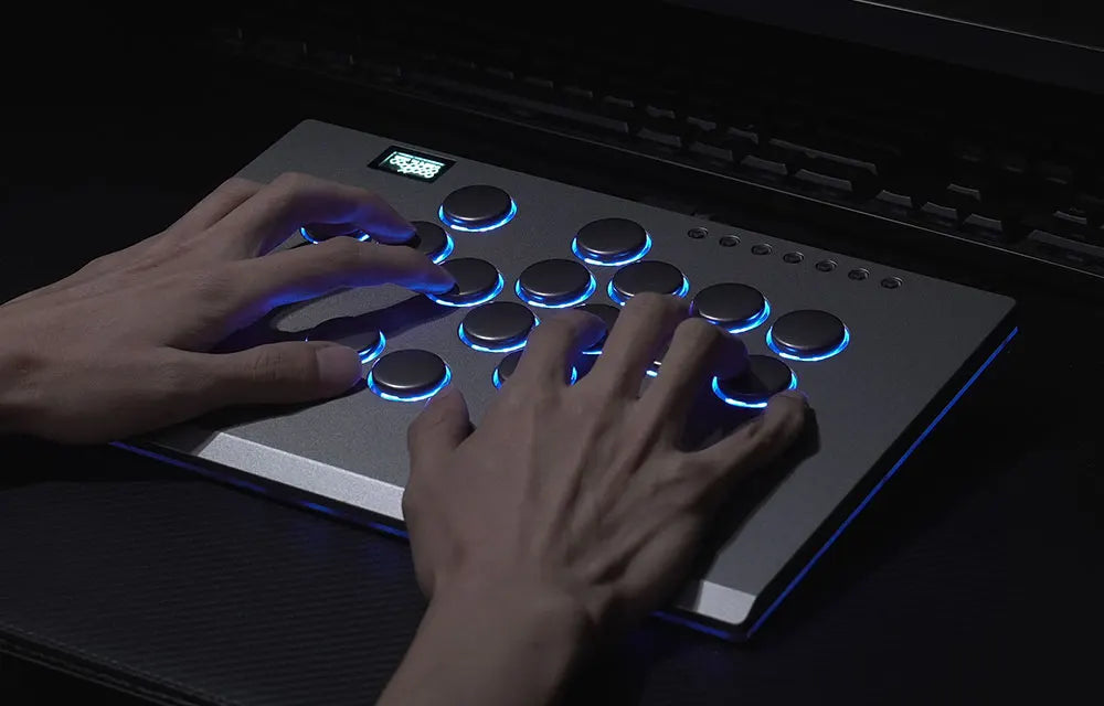 Aluminium Alloy Hitbox Leverless Arcade Controller for PC and PS5 ...