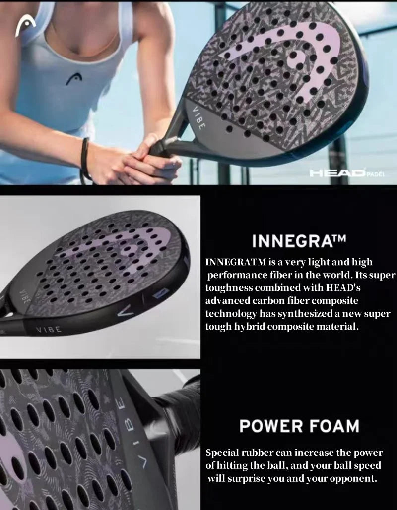 Evo SPEED Carbon Fiber Padel Racket Lightweight Performance ...