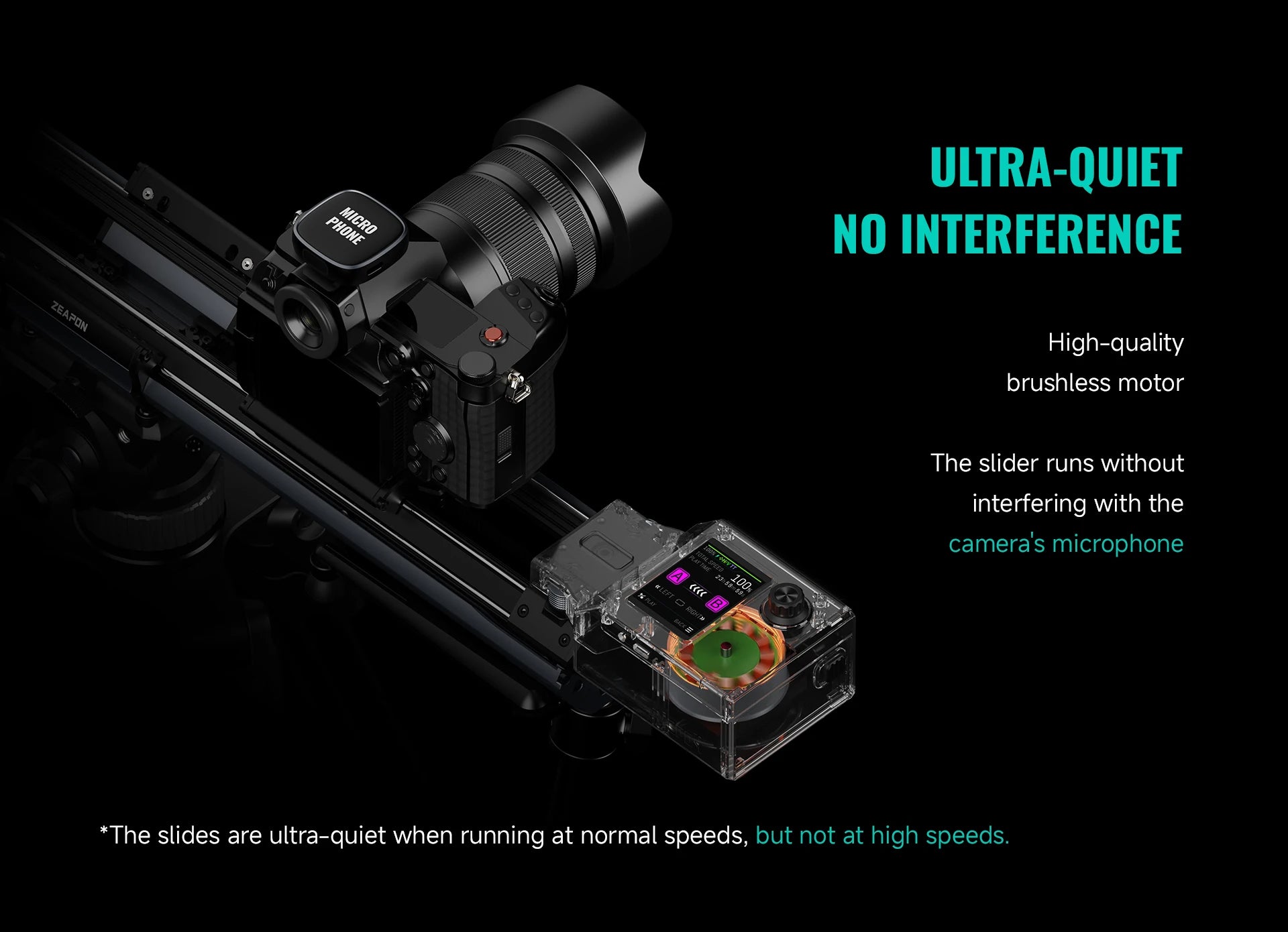 Micro4 Motorized Camera Slider for Professional Video – Stuffology Store