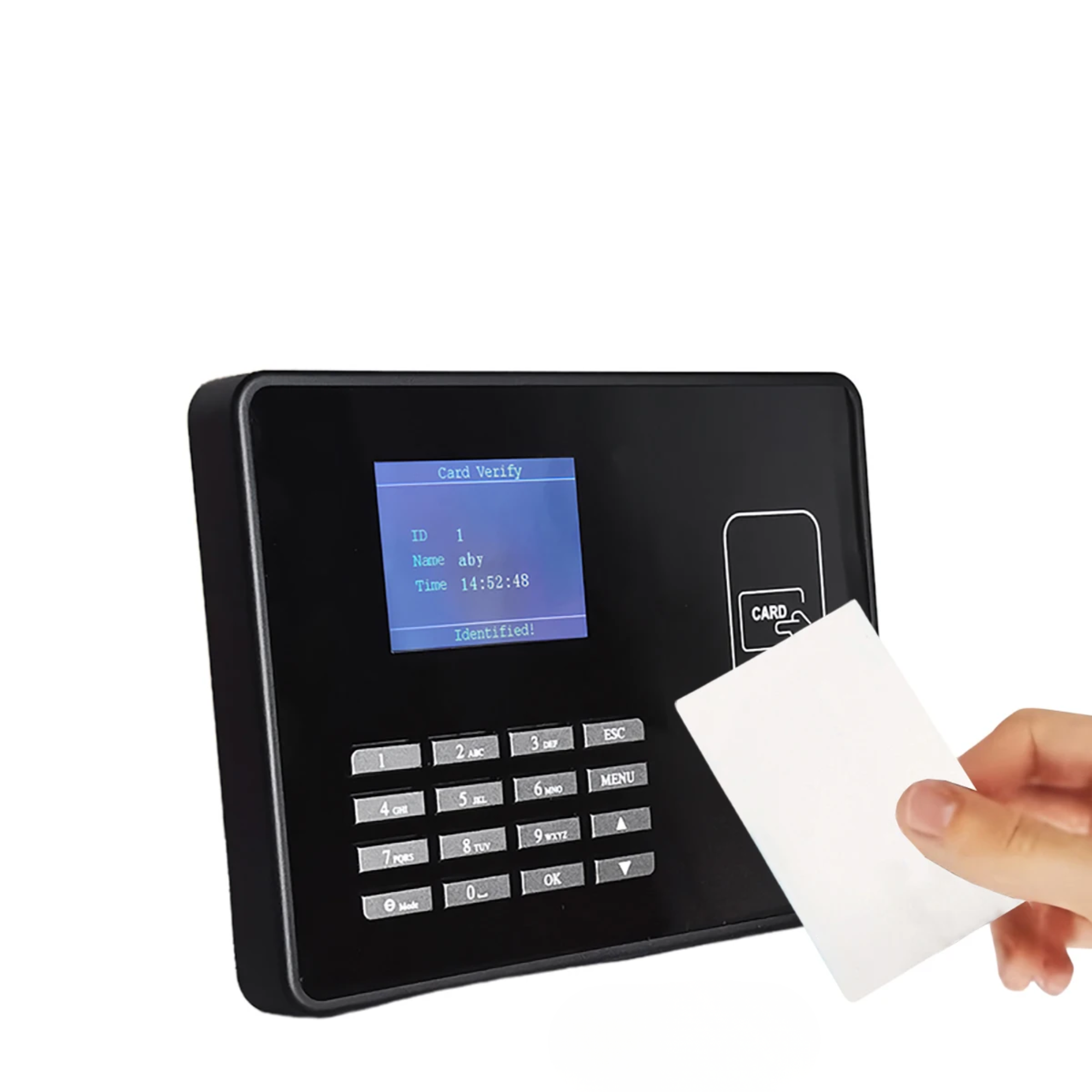 Smart WiFi Employee Time Clock System with RFID Card Access ...