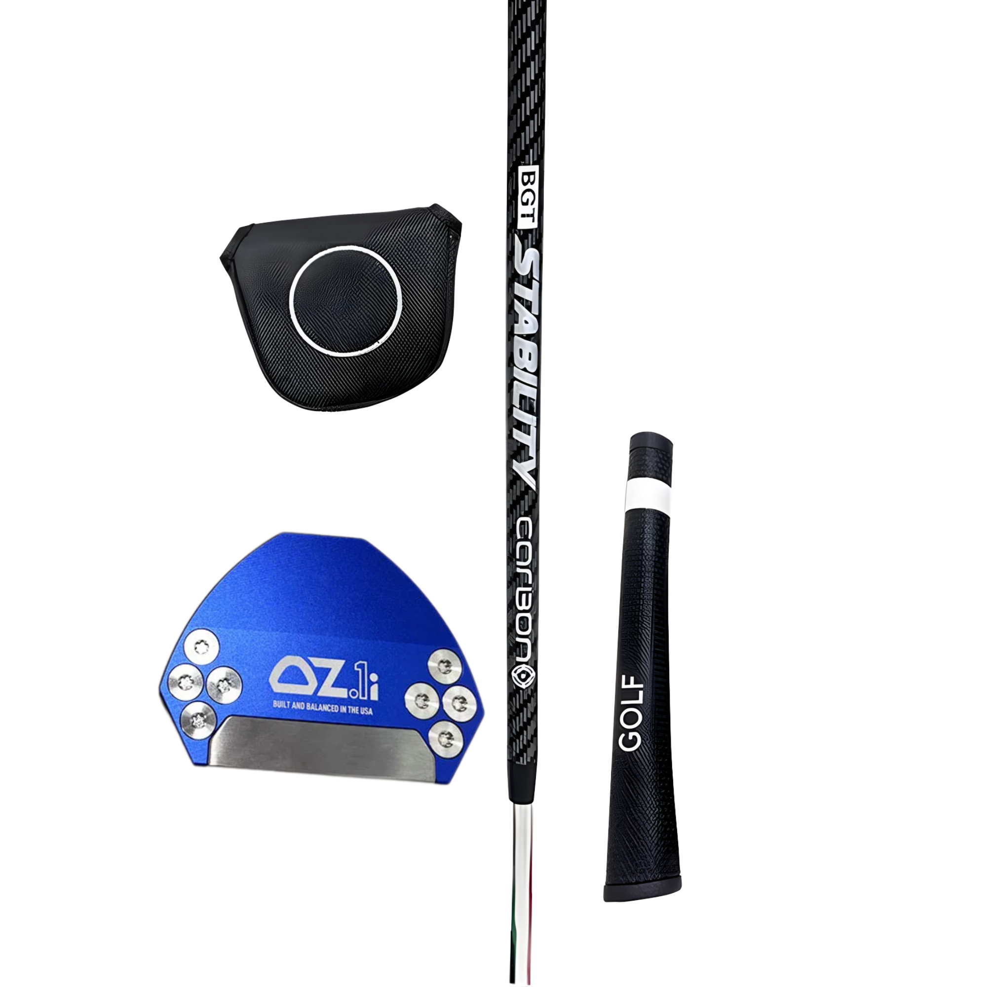 Blue 33-Inch Zero Torque Golf Putter with Stability Shaft – Stuffology ...